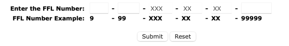 ATF's FFL Ez Check - FFL+